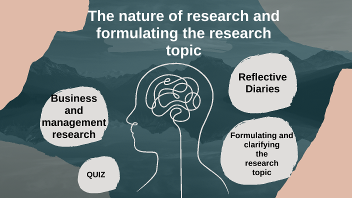The nature of research, Formulating the research topic by Анастасия Б ...