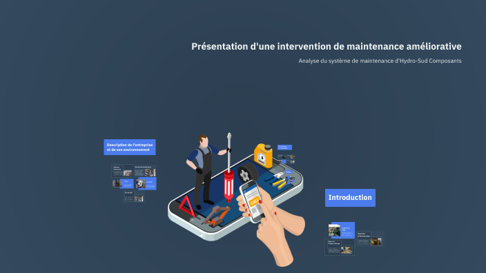 Présentation d'une intervention de maintenance améliorative by noé san on Prezi