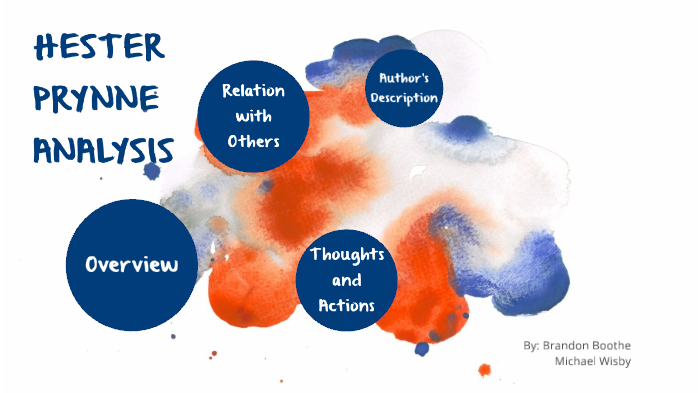 Hester Prynne Character Analysis by Brandon Boothe on Prezi