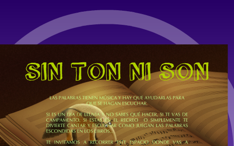 "Sin ton ni son" by LuZa _Zanone on Prezi