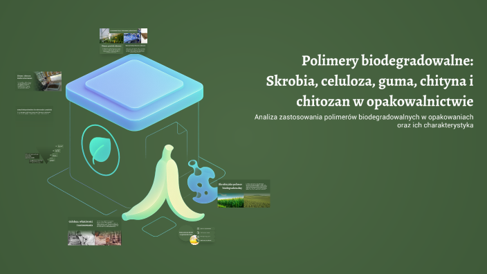 Polimery biodegradowalne: Skrobia, celuloza, guma, chityna i chitozan w ...