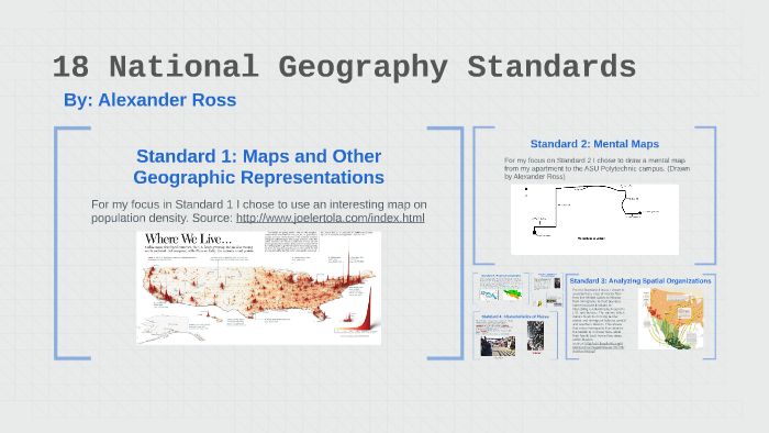 18 National Geography Standards by Alexander Ross on Prezi