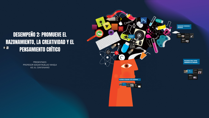 DESEMPEÑO 2: PROMUEVE EL RAZONAMIENTO, LA CREATIVIDAD Y EL PENSAMIENTO ...