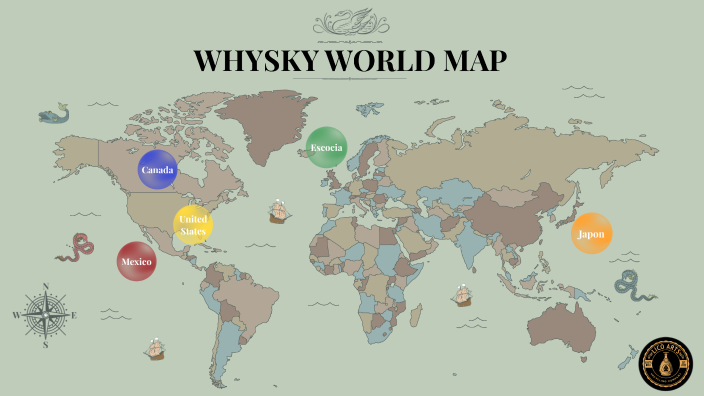 WHISKY WORLD MAP by Gustavo Chacon on Prezi
