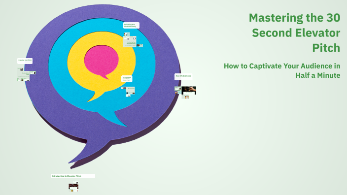 Mastering the 30 Second Elevator Pitch by Mun Fai Pat on Prezi