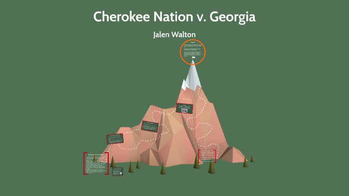 Cherokee Nation v. Georgia by Jalen Walton on Prezi