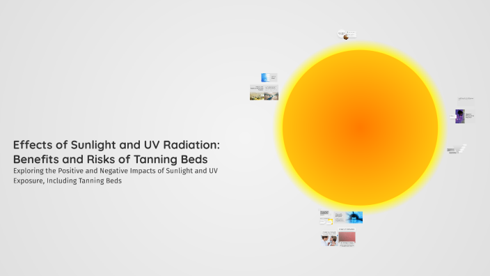 Effects of Sunlight and UV Radiation: Benefits and Risks of Tanning ...