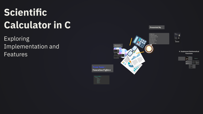 Scientific Calculator in C by mohammad sadique on Prezi