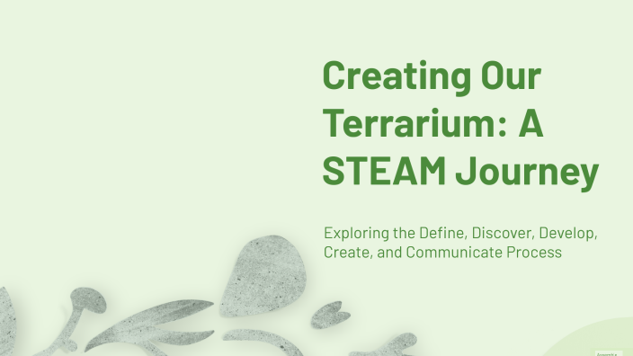 Creating Our Terrarium: A STEAM Journey by Caleb Kurian on Prezi