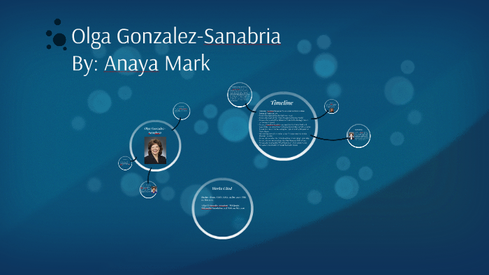 Olga Gonzalez-Sanabria by Anaya Mark on Prezi