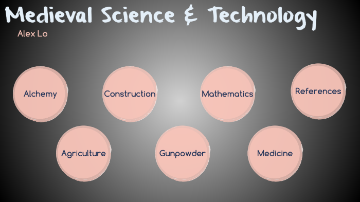 Medieval Science and Technology by Alex Lo on Prezi