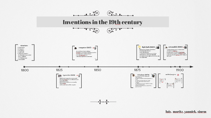 Inventions in the 19th century by sinem derin on Prezi