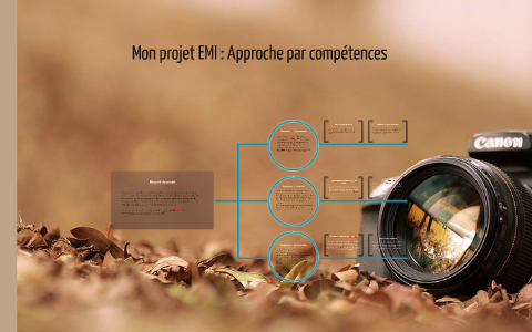 Mon projet EMI : Approche par compétences by Lou Cambie