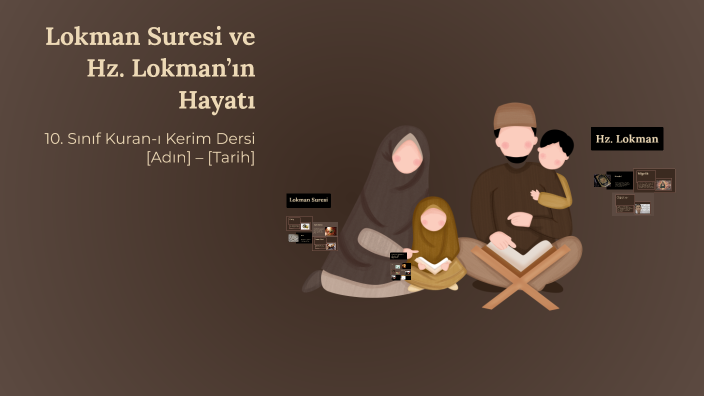 Lokman Suresi ve Hz. Lokman’ın Hayatı by Zehra on Prezi