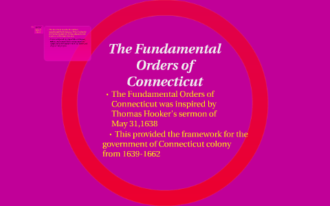 The Fundamental Orders of Connecticut by keniyah lee on Prezi
