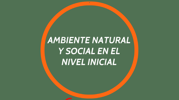 AMBIENTE NATURAL Y SOCIAL by on Prezi