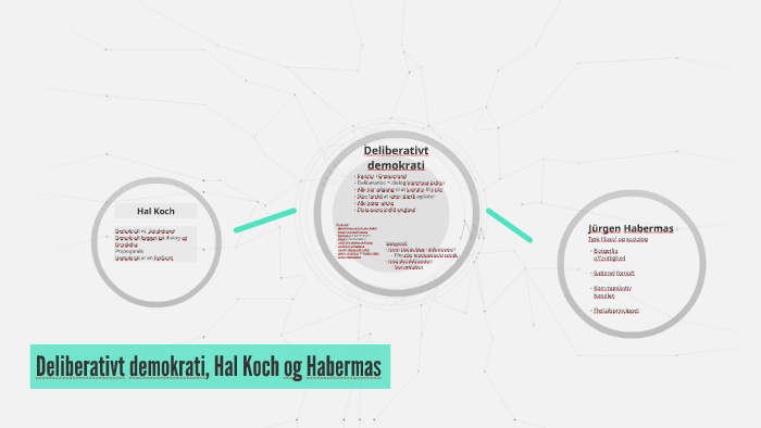 Deliberativt demokrati, Hal Koch og Habermas by Anna Christensen on Prezi