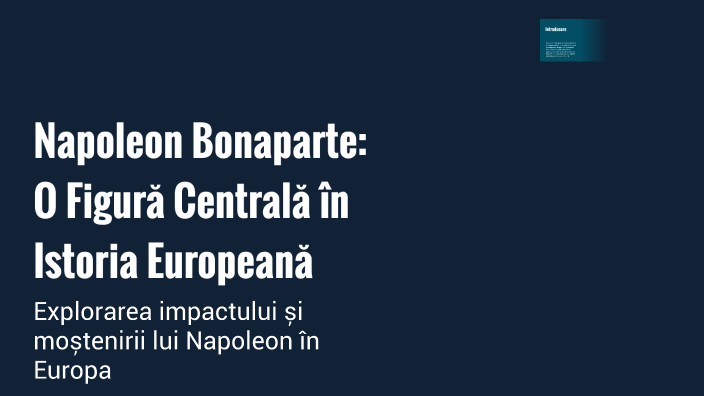 Napoleon Bonaparte: O Figură Centrală în Istoria Europeană by Agnes ...