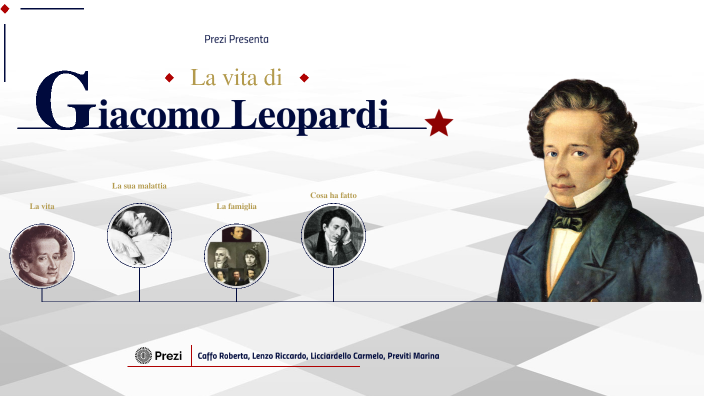 Giacomo Leopardi by Roberta Caffo on Prezi