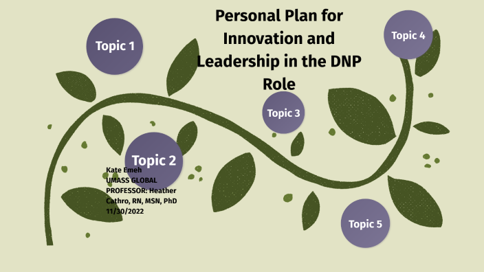 Innovation and Leadership in the DNP Role by Kate Emeh on Prezi