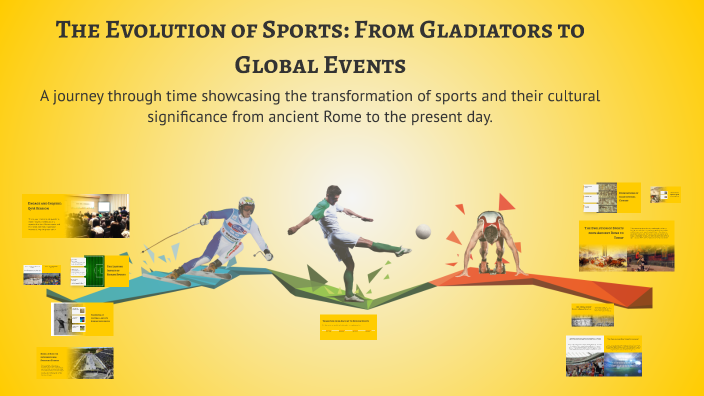 The Evolution of Sports: From Gladiators to Global Events by Julio ...