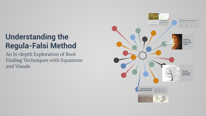 Understanding the Regula-Falsi Method by Danish Khan on Prezi