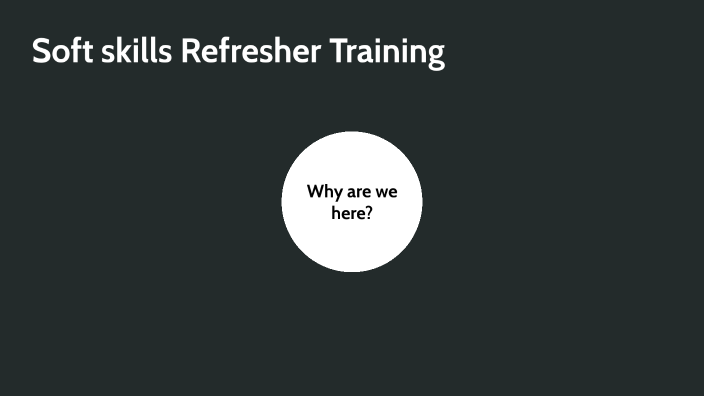 Soft Skills Refresher Training by Mihaela Moldovan on Prezi