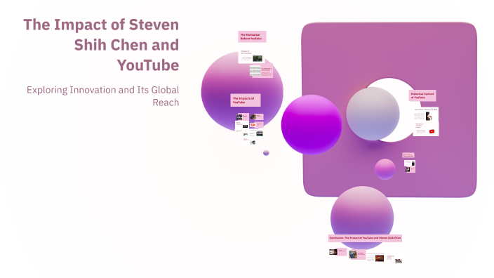 The Impact of Steven Shih Chen and YouTube by Kiera Jesse on Prezi