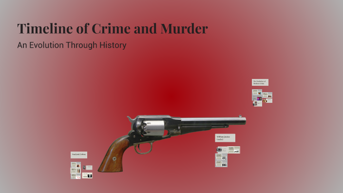 Timeline of Crime and Murder by melodie carter on Prezi