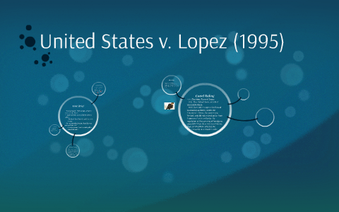 United States v. Lopez (1995) by on Prezi
