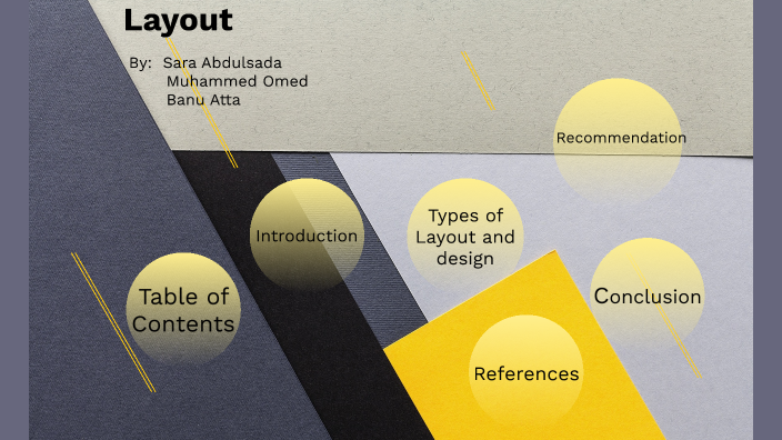 layout by sara a on Prezi