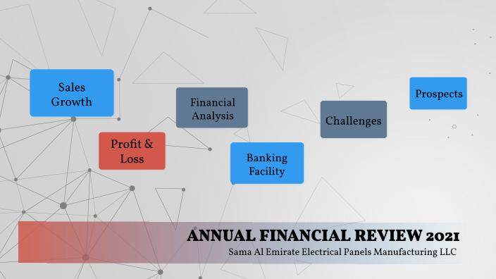 ANNUAL FINANCIAL REVIEW 2021 by Audit Team on Prezi
