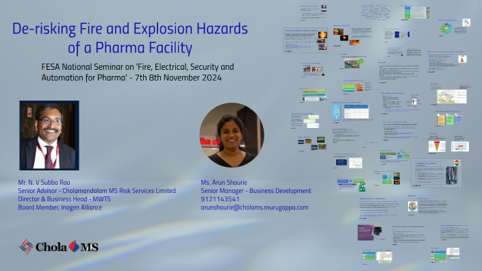 De-risking Fire and Explosion Hazards of a Pharma Facility by Arun ...