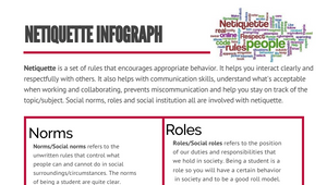 Netiquette Infograph by Emma Kresan on Prezi Design