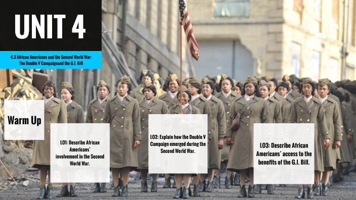 4.3 African Americans and the Second World War: The Double V Campaign ...