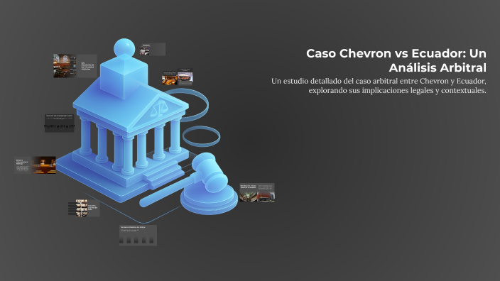 Caso Chevron vs Ecuador: Un Análisis Arbitral by ALEXANDRA MAYA MARZA ...