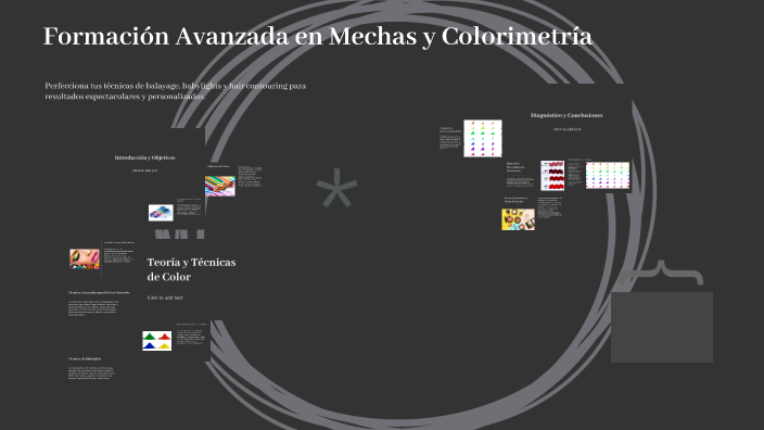Formación Avanzada en Mechas y Colorimetría by Mariarosa Martinez ...