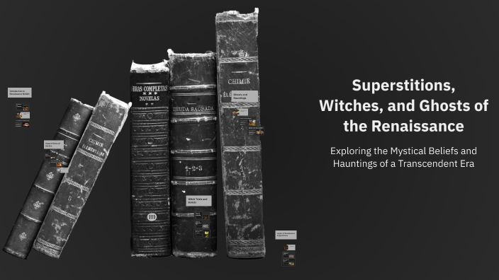 Superstitions, Witches, and Ghosts of the Renaissance by Rachel ...