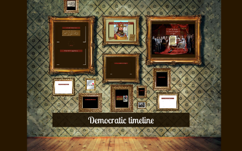 Democratic timeline by chrystal droese on Prezi