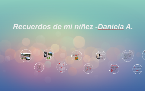 Recuerdos de mi ninez by Daniela Anguiano