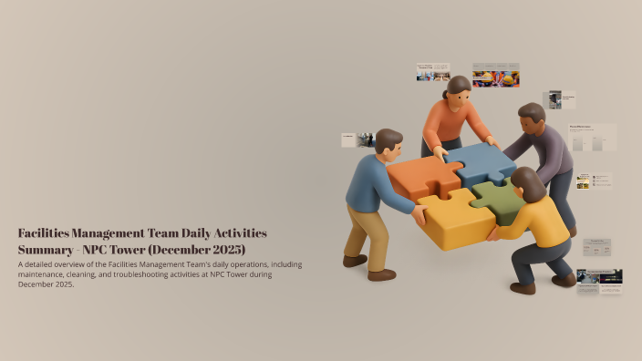 Facilities Management Team Daily Activities Summary - NPC Tower ...