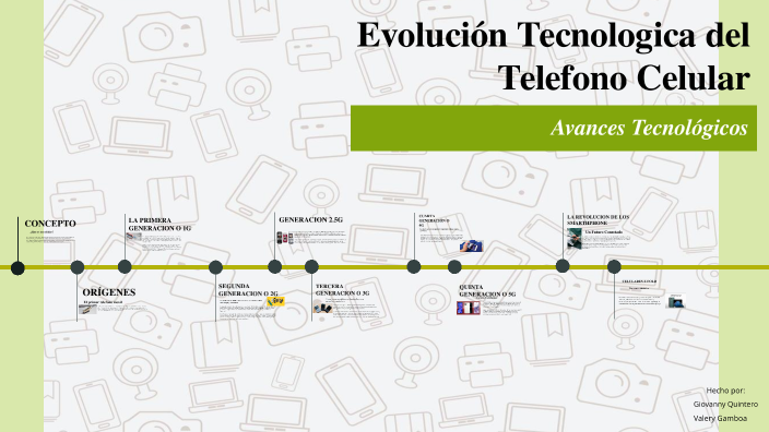Evolución del Celular by Giovanny Quintero on Prezi