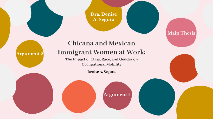 Chicana and Mexican Immigrant Women at Work: The Impact of Class, Race ...