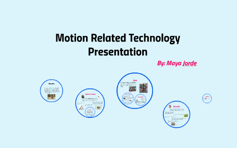 Motion Related Technology Presentation by Maya Jorde on Prezi