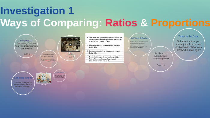 Comparing and Scaling Investigation 1 by Kelly Suchanek on Prezi