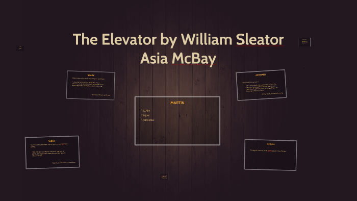 The Elevator by William Sleator by asia mcbay on Prezi