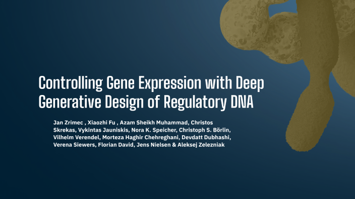 Controlling Gene Expression with Deep Generative Design of Regulatory ...