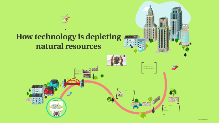 How technology is depleting natural resources by Deforestation Trees on ...