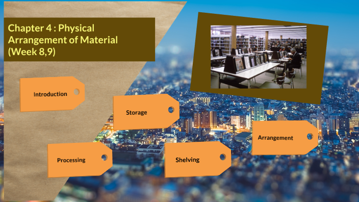 (IMD213) Chapter 4 : Physical Arrangement of Material (Week 8,9) by ...