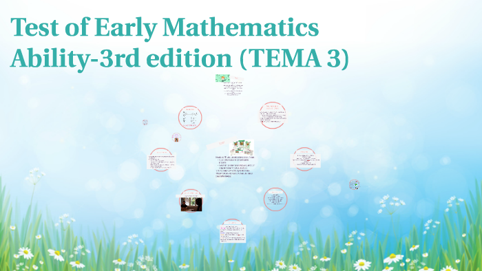 Test of Early Mathematics Ability-3rd edition (TEMA 3) by Kahlia Flo on ...